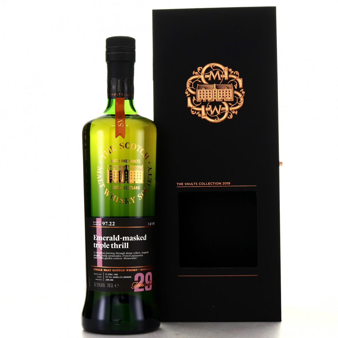 Littlemill 1990 SMWS 29 Year Old 97.22 / The Vaults Collection | Whisky ...
