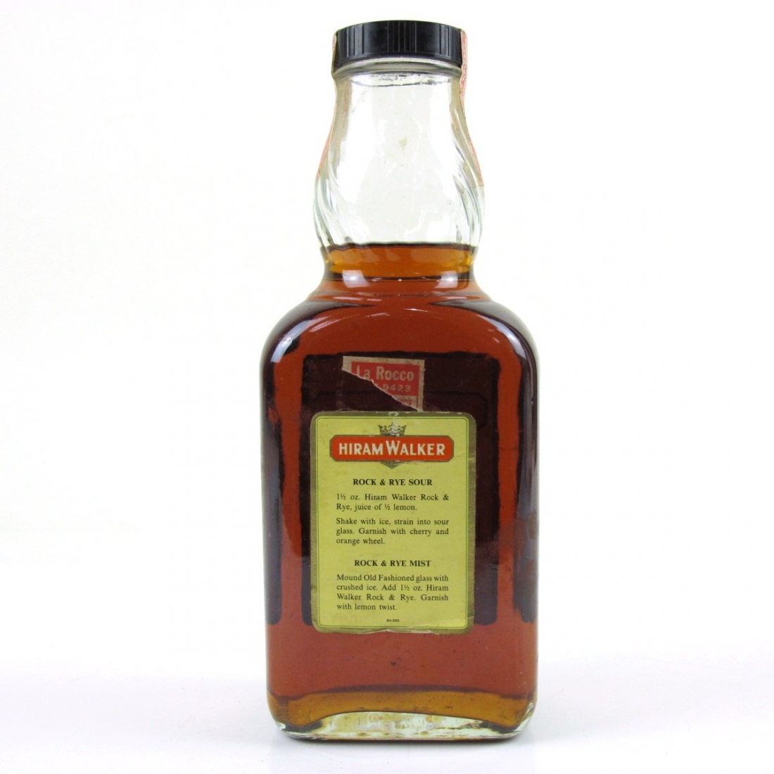 Hiram Walker Rock And Rye Whisky 1970s | Whisky Auctioneer