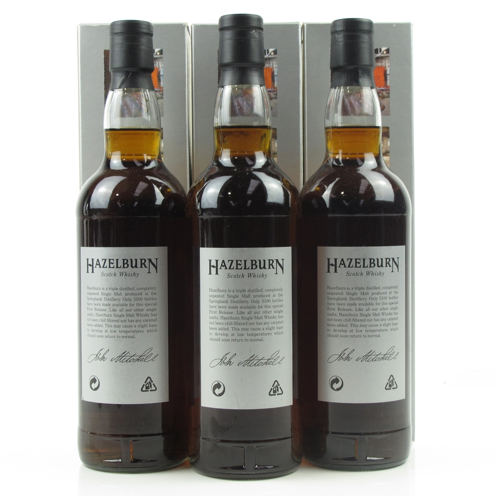 Hazelburn 8 Year Old First Edition Collection 3 x 70cl | Whisky Auctioneer