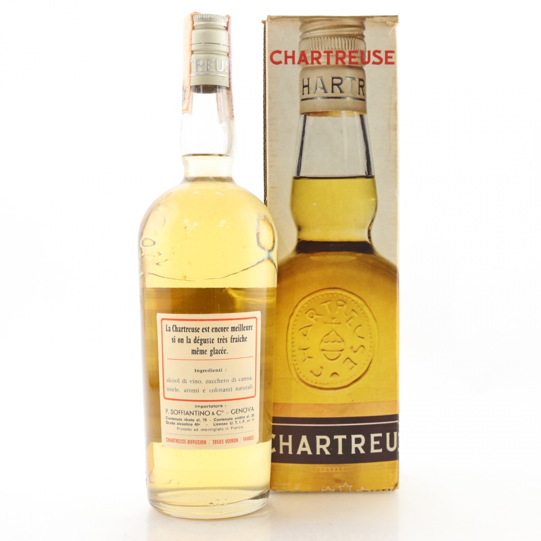 Chartreuse Voiron Yellow Label 1970s | Whisky Auctioneer