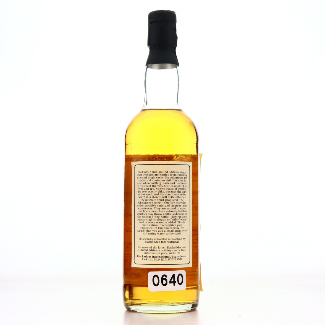 Glen Elgin 1976 Blackadder Limited Editions | Whisky Auctioneer