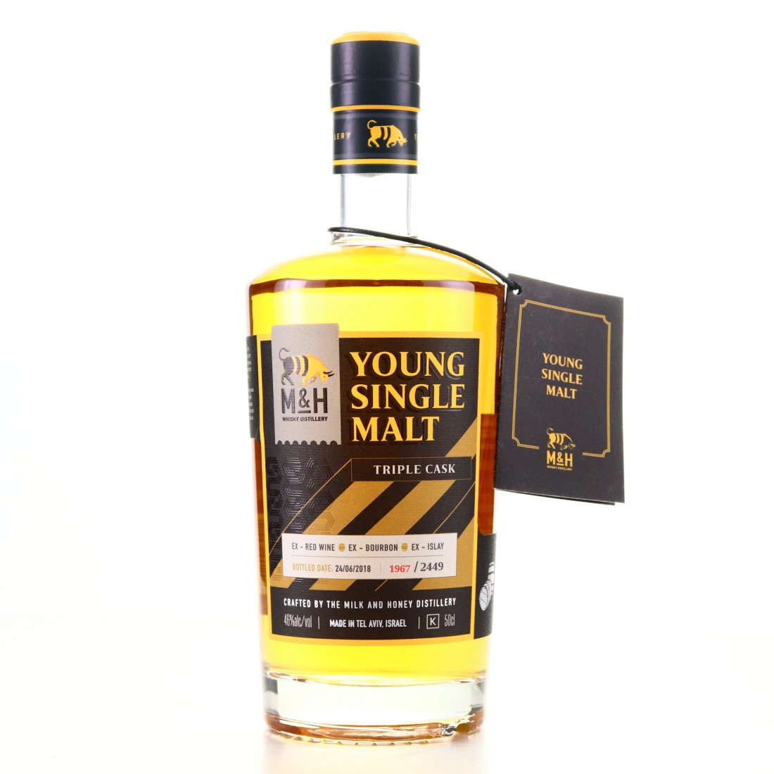 Milk and Honey Young Single Malt Triple Cask 50cl | Whisky Auctioneer