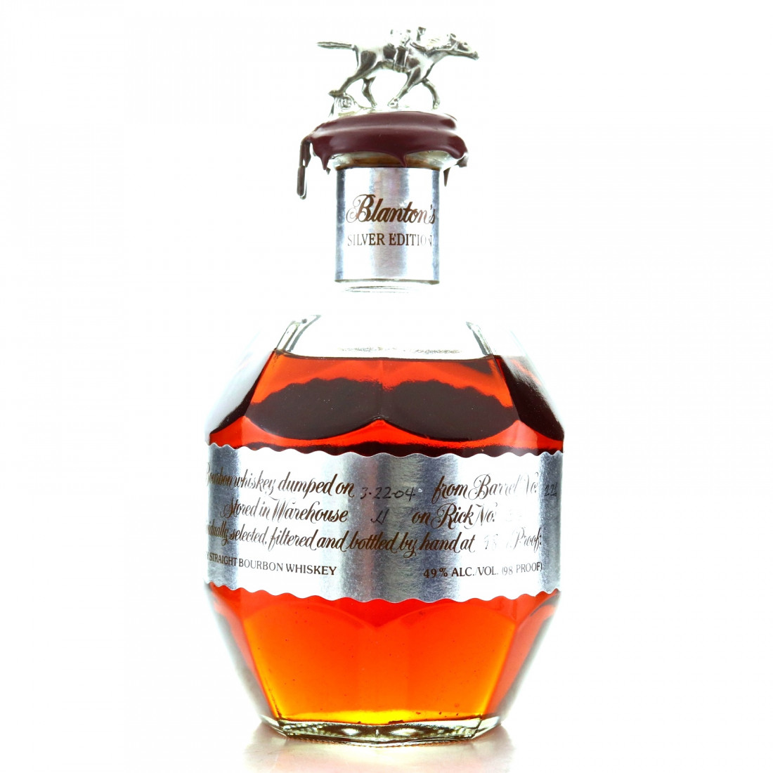 Blanton's Single Barrel Silver Edition Dumped 2004 | Whisky Auctioneer