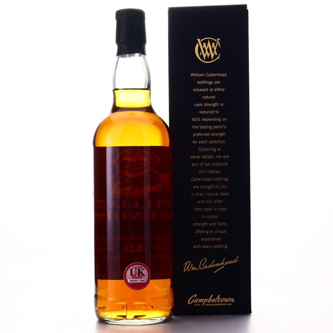 William Cadenhead 43 Year Old Blend | Whisky Auctioneer