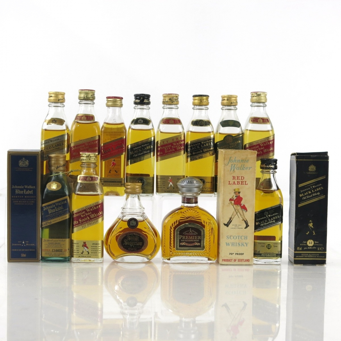 Johnnie Walker Mini Bottles Set at Dorothy Folks blog