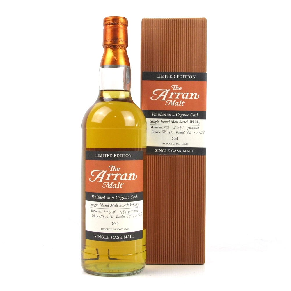Arran Single Cask Cognac Finish | Whisky Auctioneer