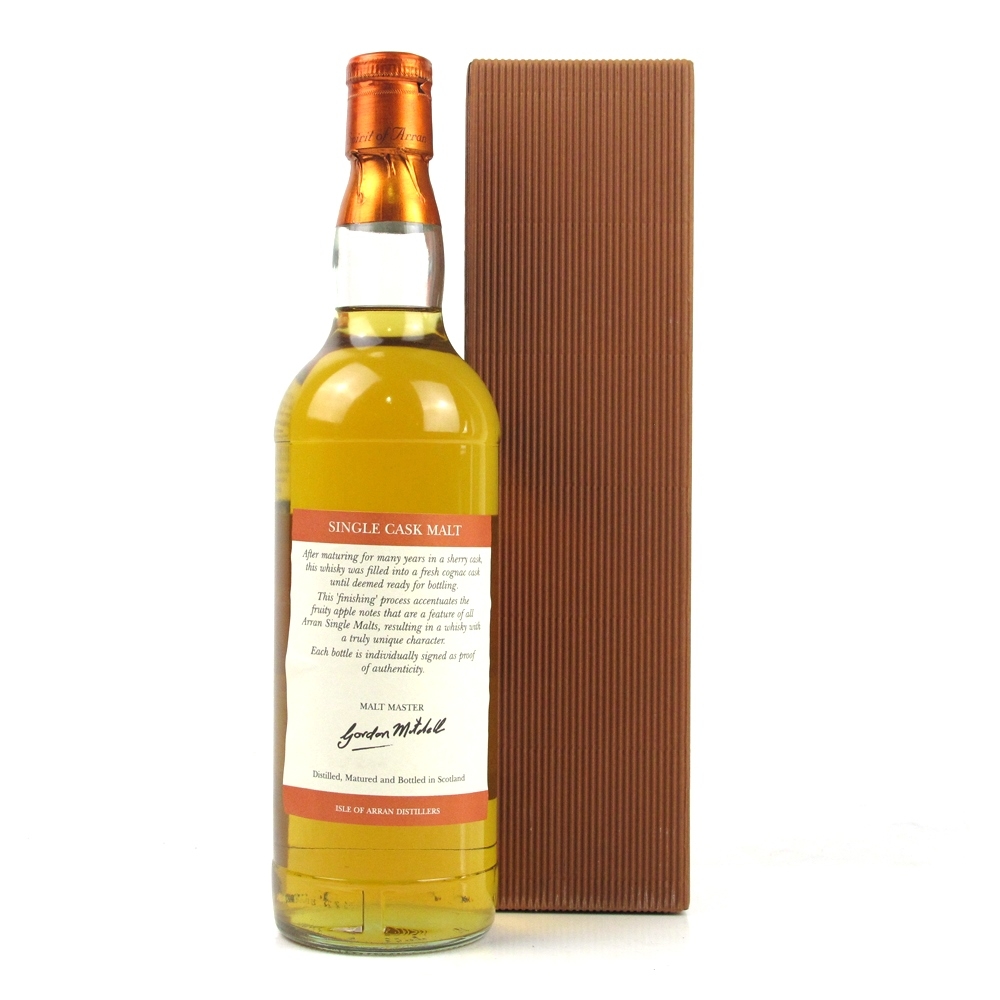Arran Single Cask Cognac Finish | Whisky Auctioneer
