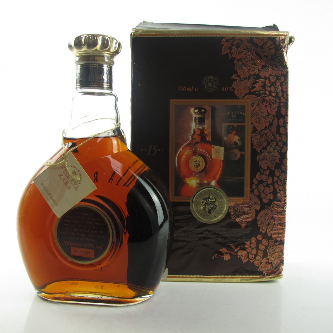 Vecchia Romagna 15 Year Old Riserva Rara | Whisky Auctioneer