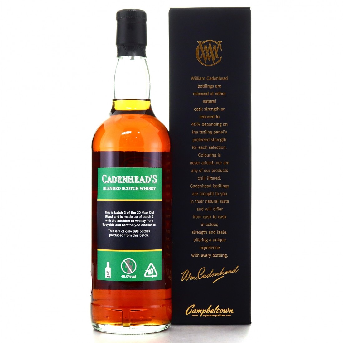 William Cadenhead 20 Year Old | Whisky Auctioneer
