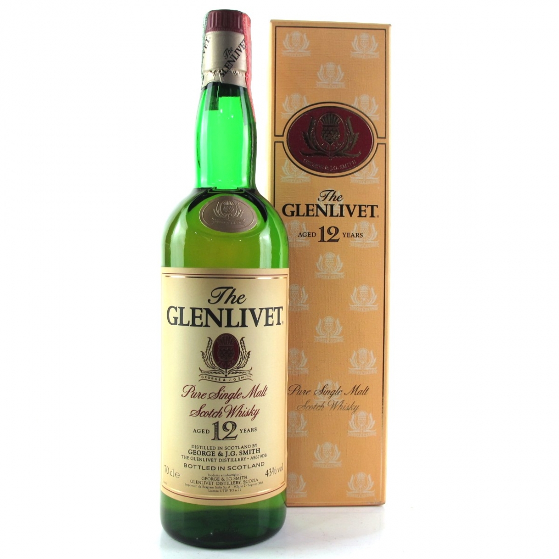 Glenlivet 12 Year Old 1990s | Whisky Auctioneer