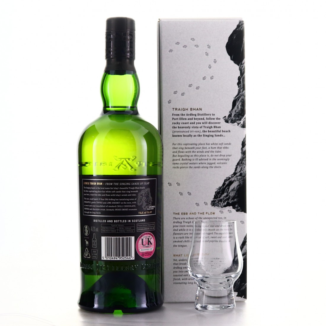 Ardbeg Traigh Bhan 19 Year Old Batch #1 / with Glass | Whisky Auctioneer