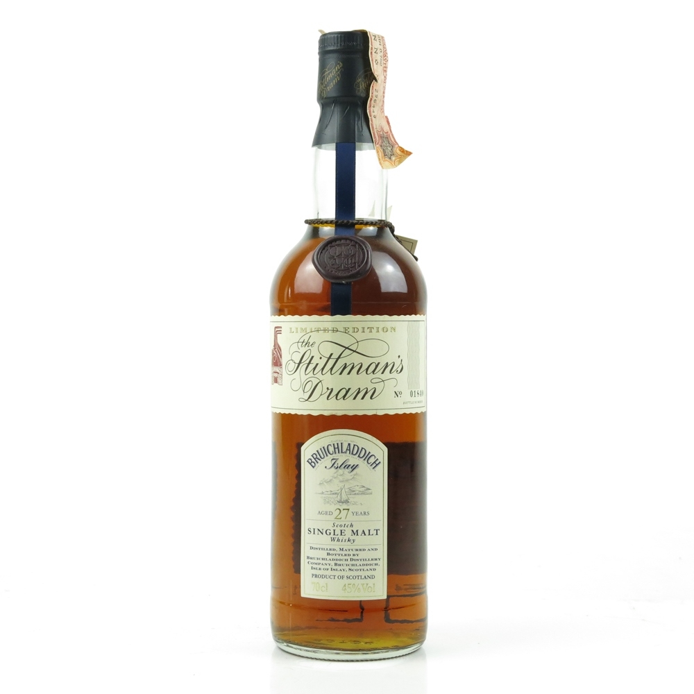 Bruichladdich 27 Year Old Stillmans Dram Whisky Auctioneer