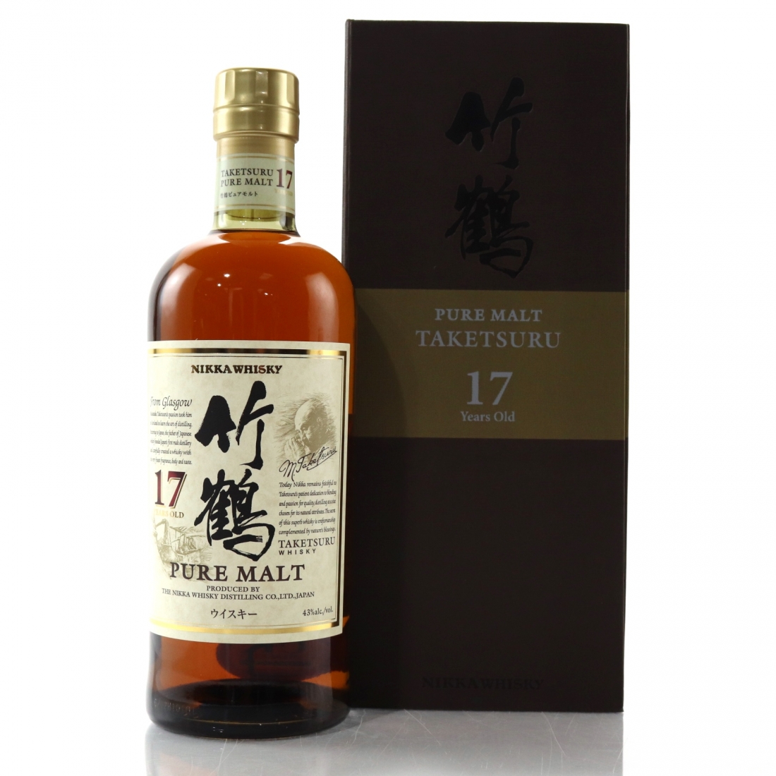 Taketsuru 17 Year Old Pure Malt / Wooden Presentation | Whisky Auctioneer