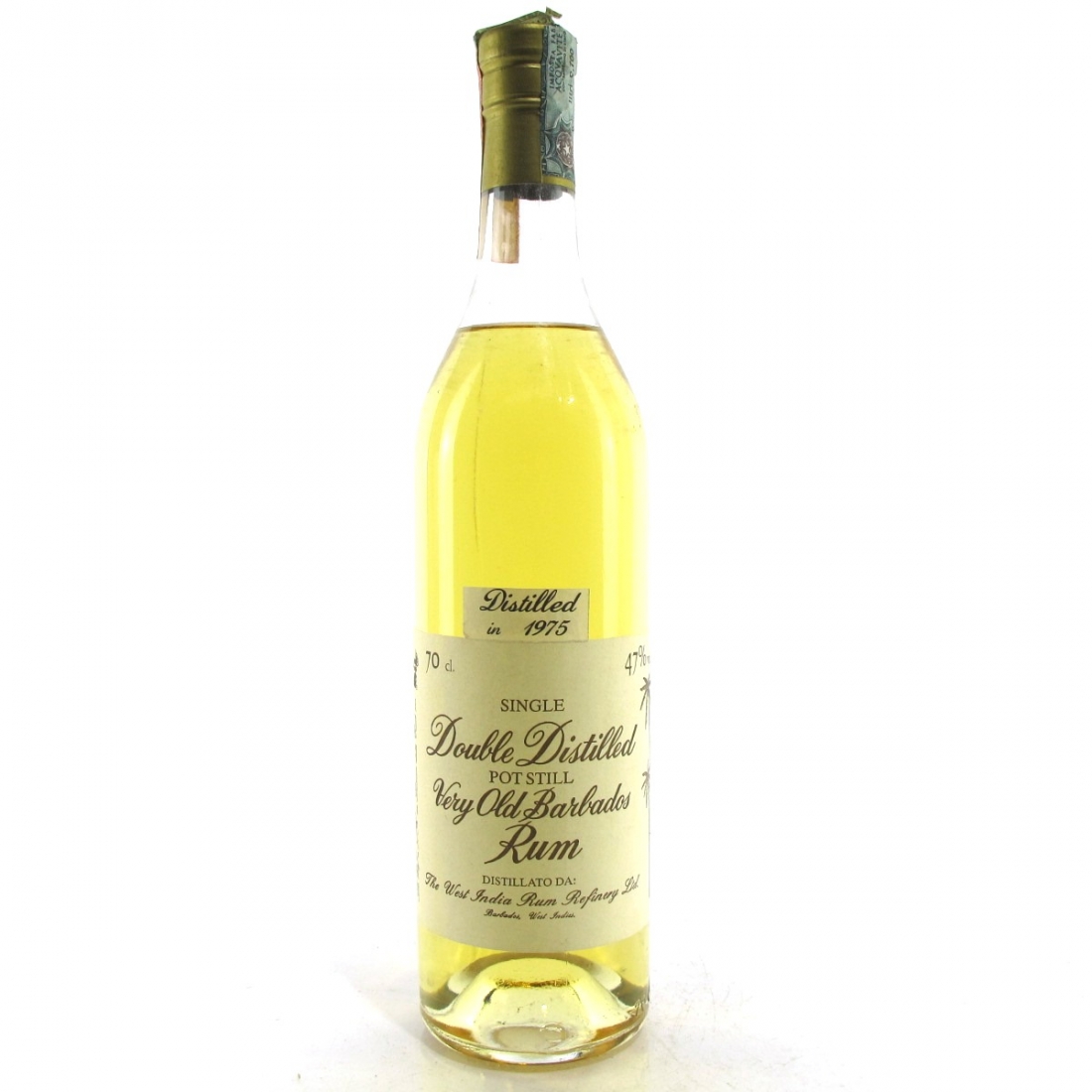 West India Rum Refinery 1975 Barbados Rum | Whisky Auctioneer
