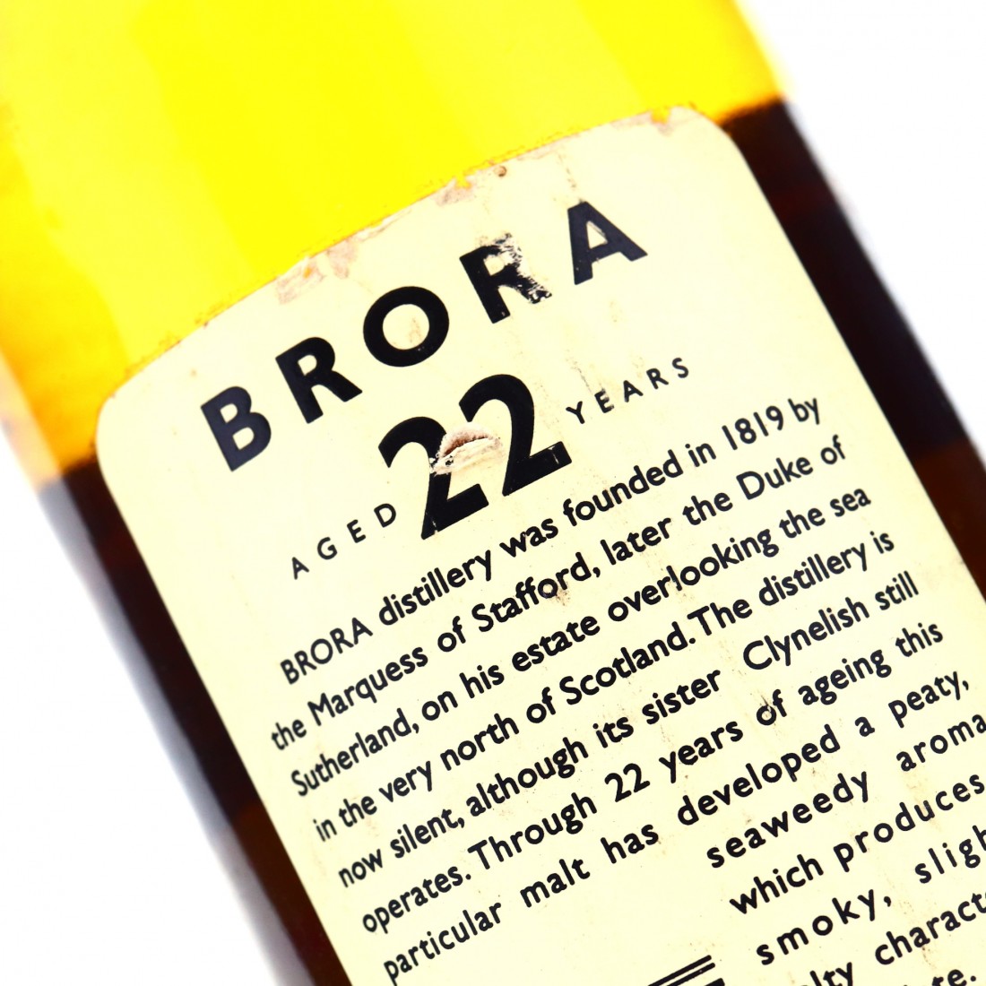 Brora 1972 Rare Malt 22 Year Old / 58.7% | Whisky Auctioneer
