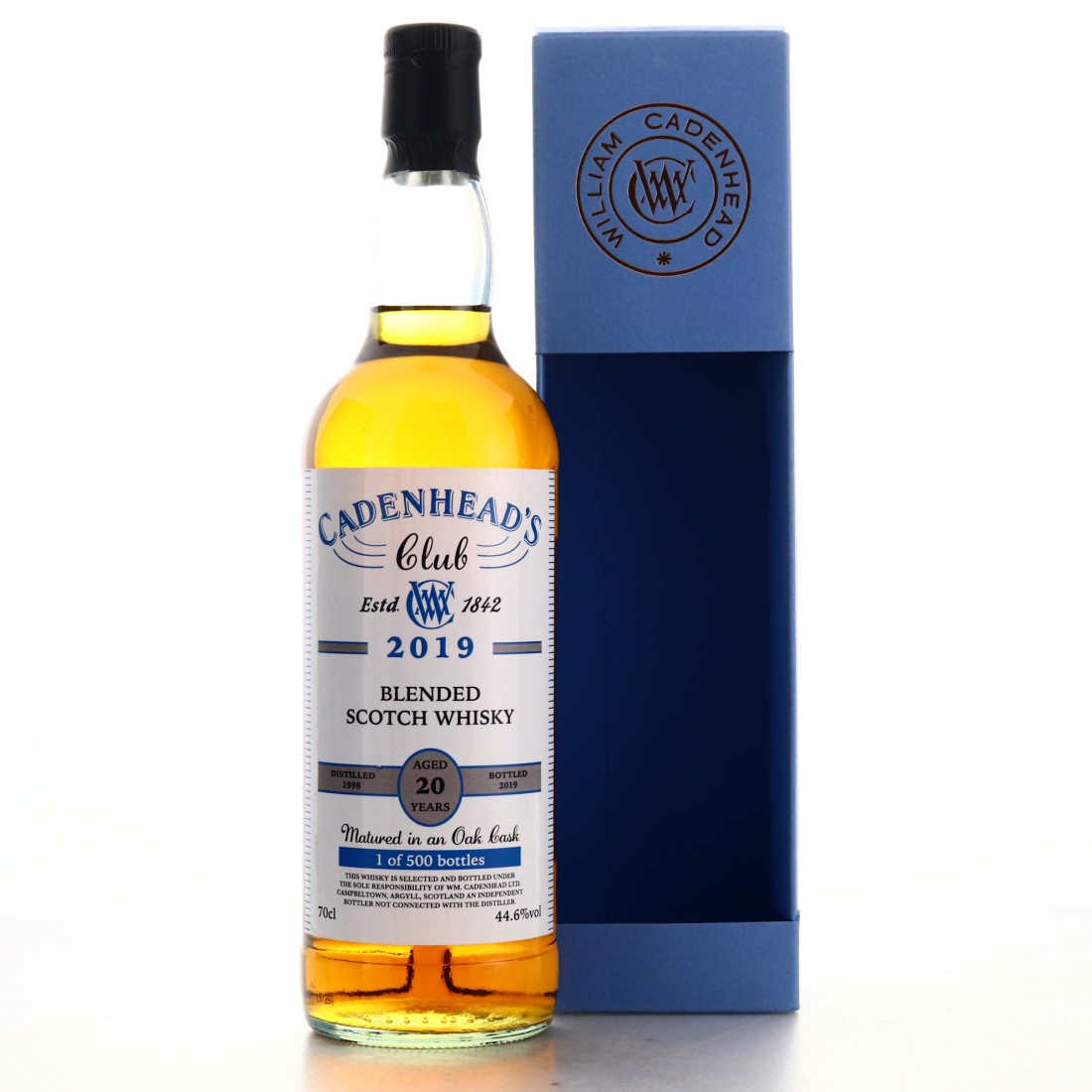 Cadenhead's Club 1998 20 Year Old Scotch Whisky | Whisky Auctioneer