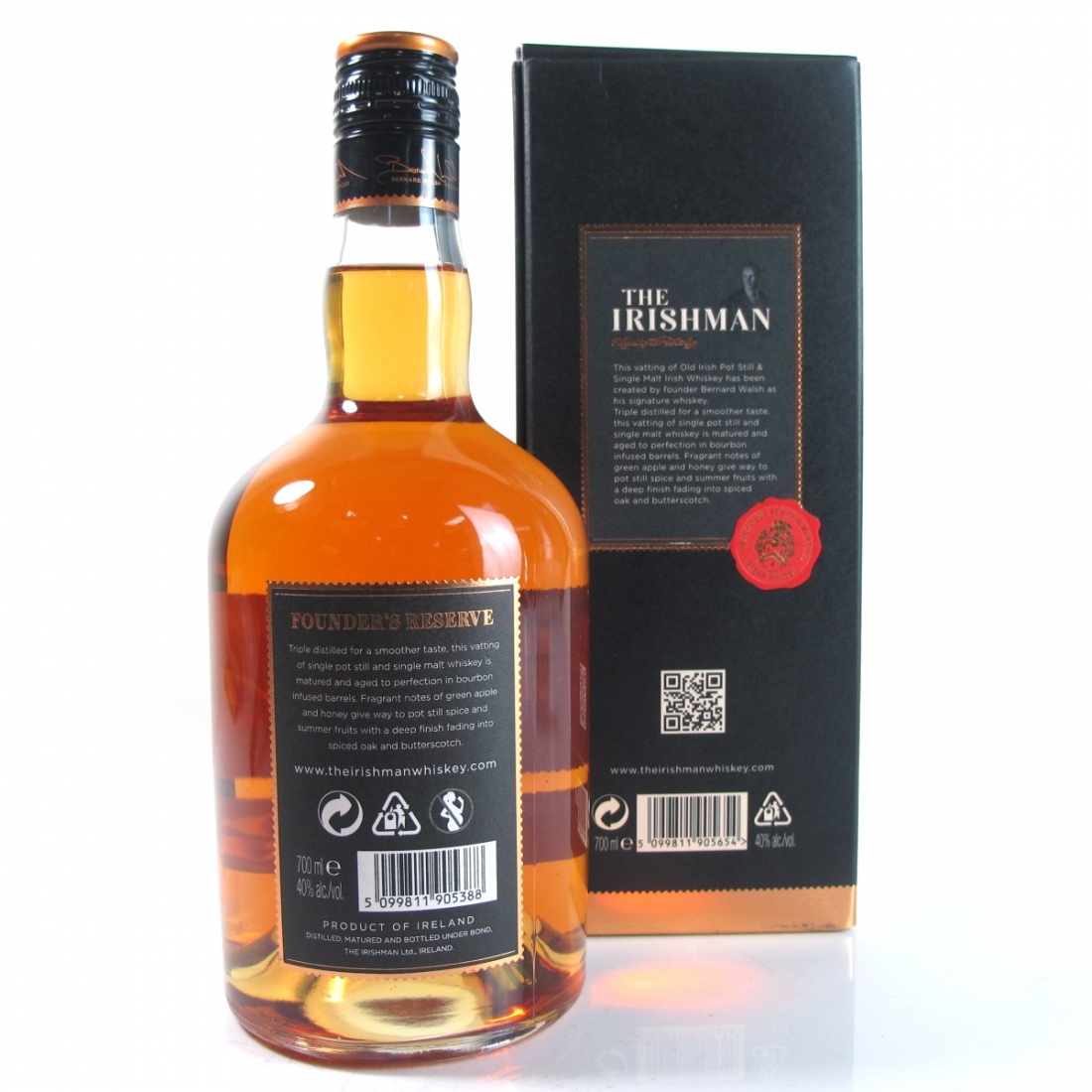 The Irishman Founder's Reserve | Whisky Auctioneer