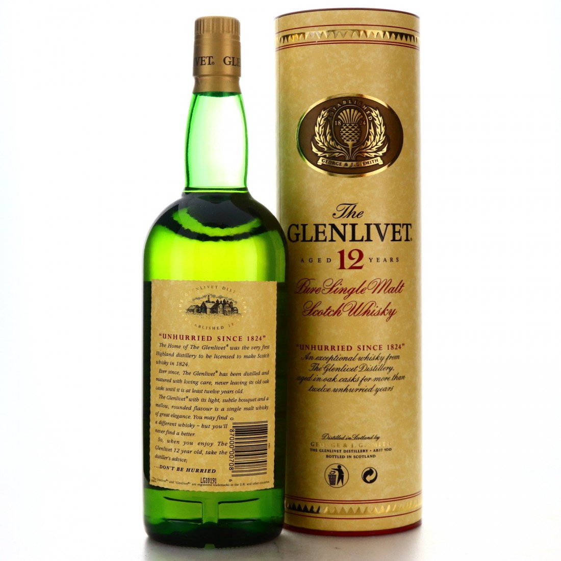 Glenlivet 12 Year Old 1 Litre | Whisky Auctioneer