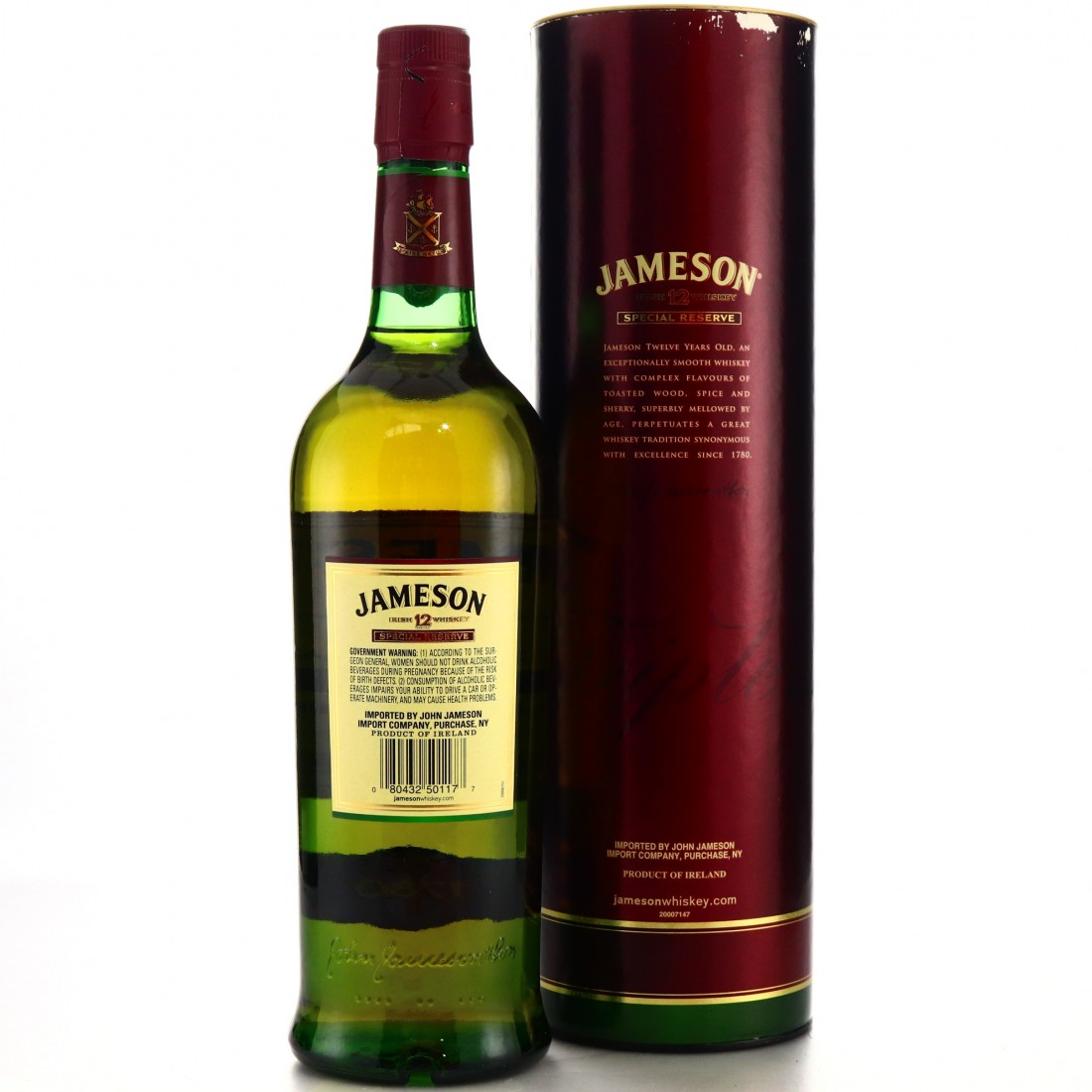 Jameson 12 Year Old Special Reserve | Whisky Auctioneer