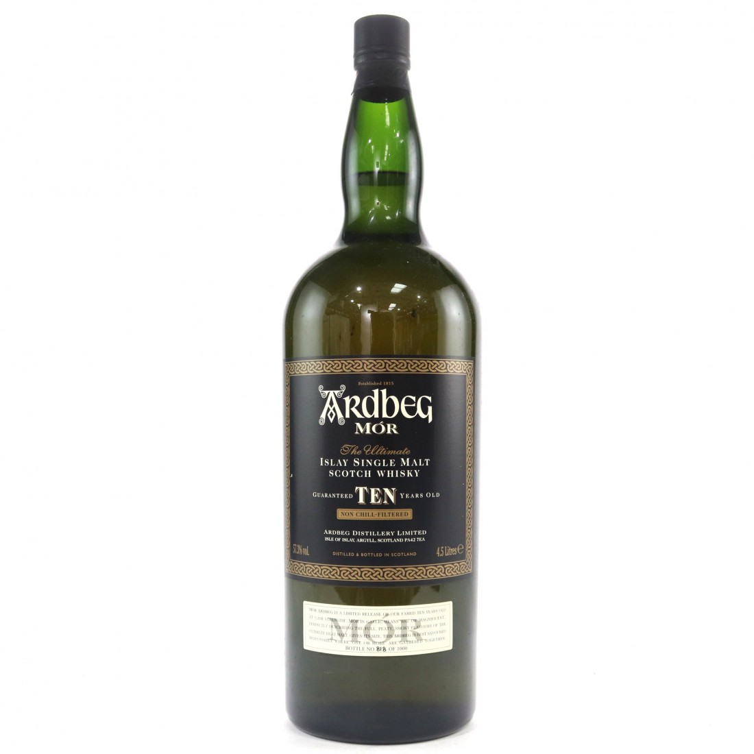 Ardbeg Mor 10 Year Old Cask Strength 4.5 Litre / 1st Edition | Whisky ...