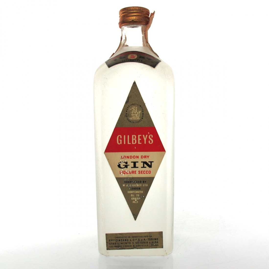 Gilbey's London Dry Gin Circa 1960s | Whisky Auctioneer