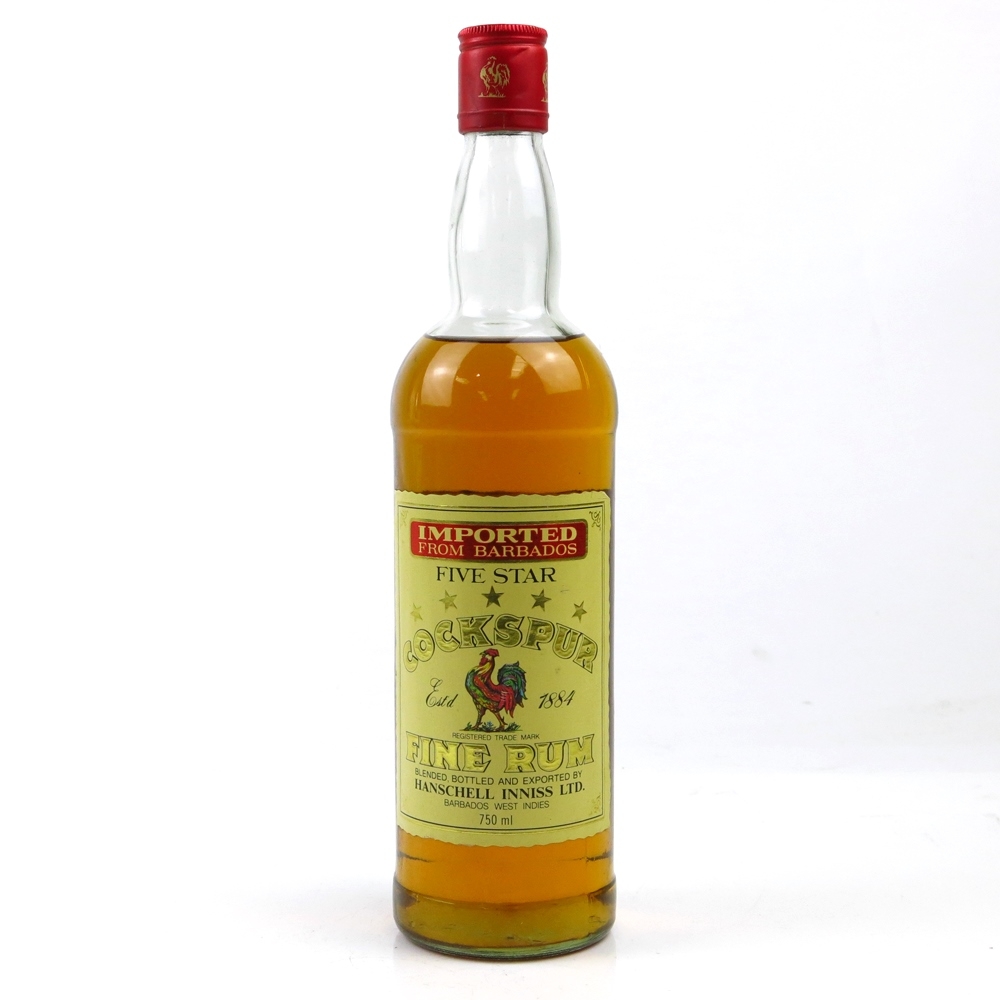 Cockspur Five Star Barbados Rum 75cl Whisky Auctioneer