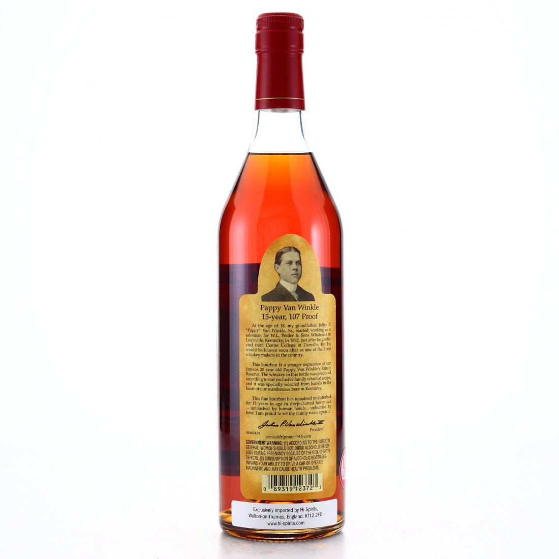 Pappy Van Winkle 15 Year Old Family Reserve 2017 | Whisky Auctioneer