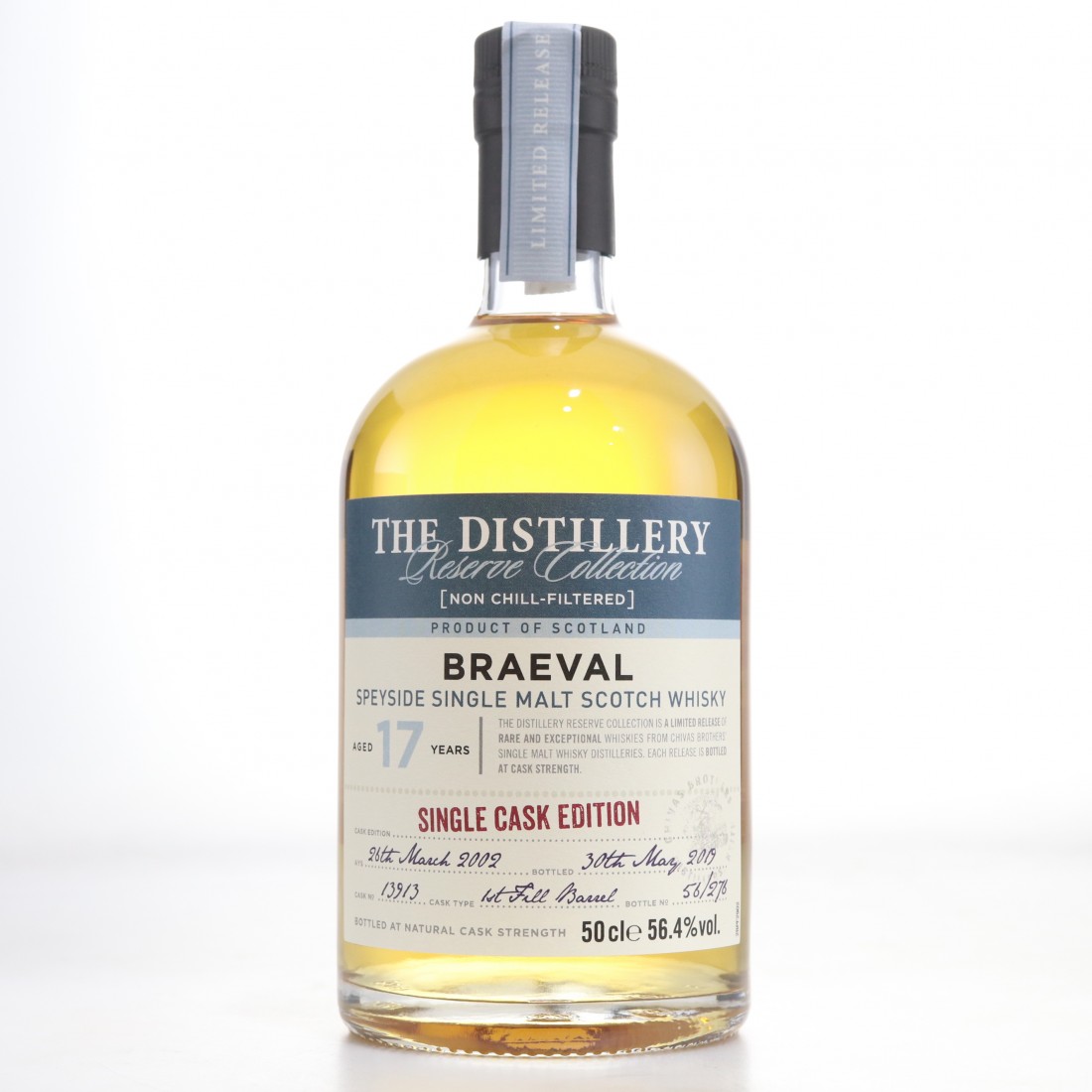 Braeval 2002 Reserve Collection 17 Year Old 50cl / Single Cask Edition ...