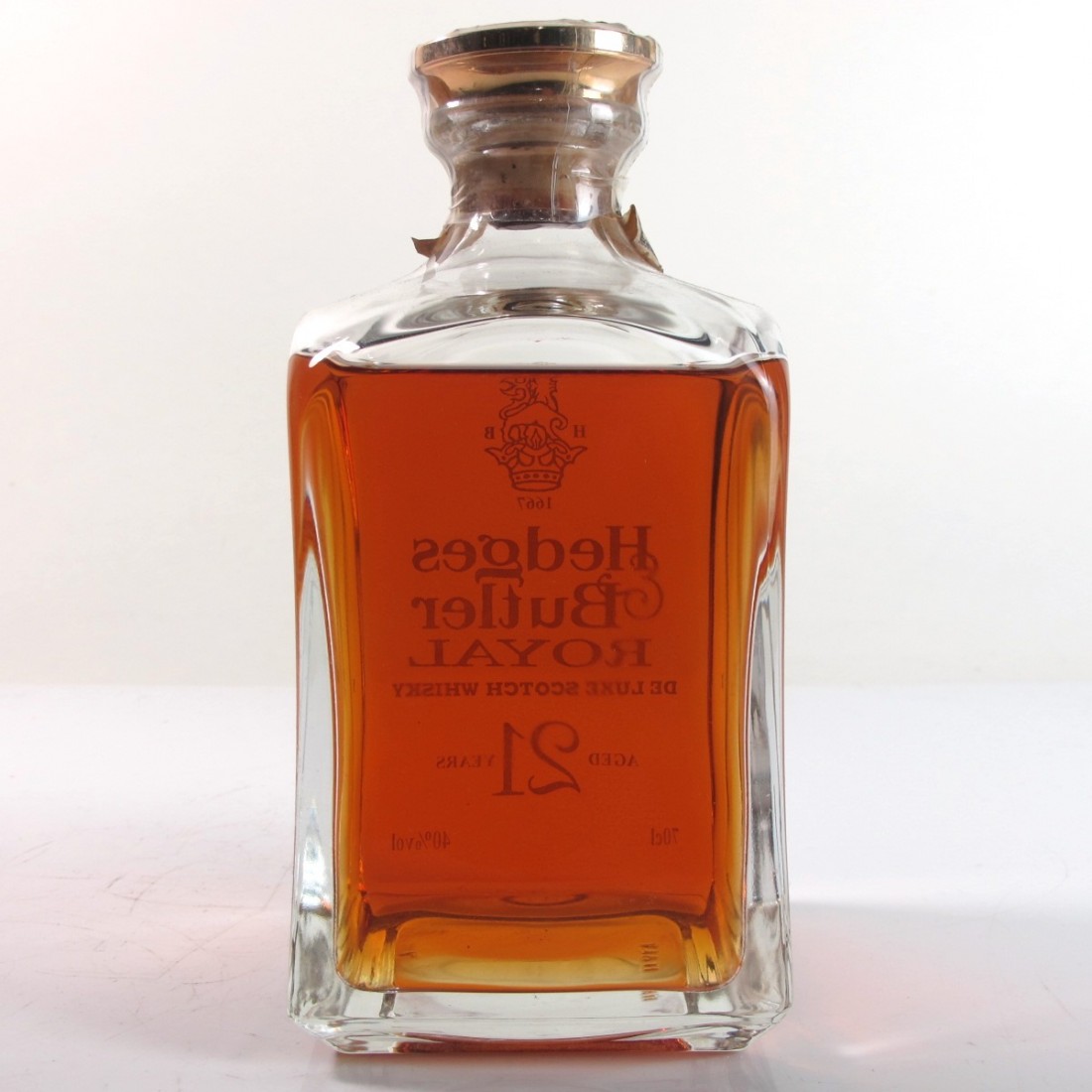 Hedges & Butler 21 Year Old Royal De Luxe Scotch Whisky | Whisky Auctioneer