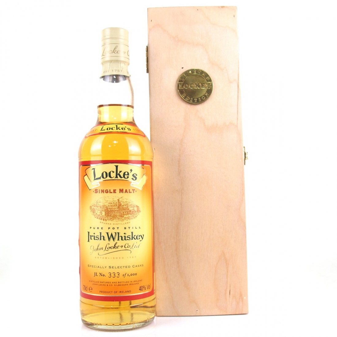 Locke's Limited Edition Single Malt | Whisky Auctioneer