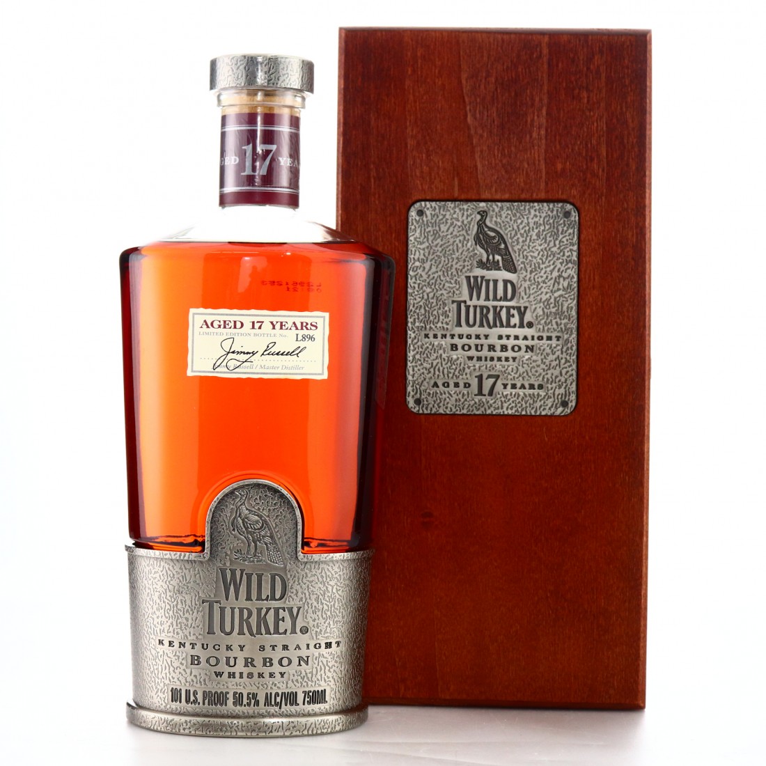 Wild Turkey 17 Year Old 101 Proof Kentucky Straight Bourbon / Japanese ...