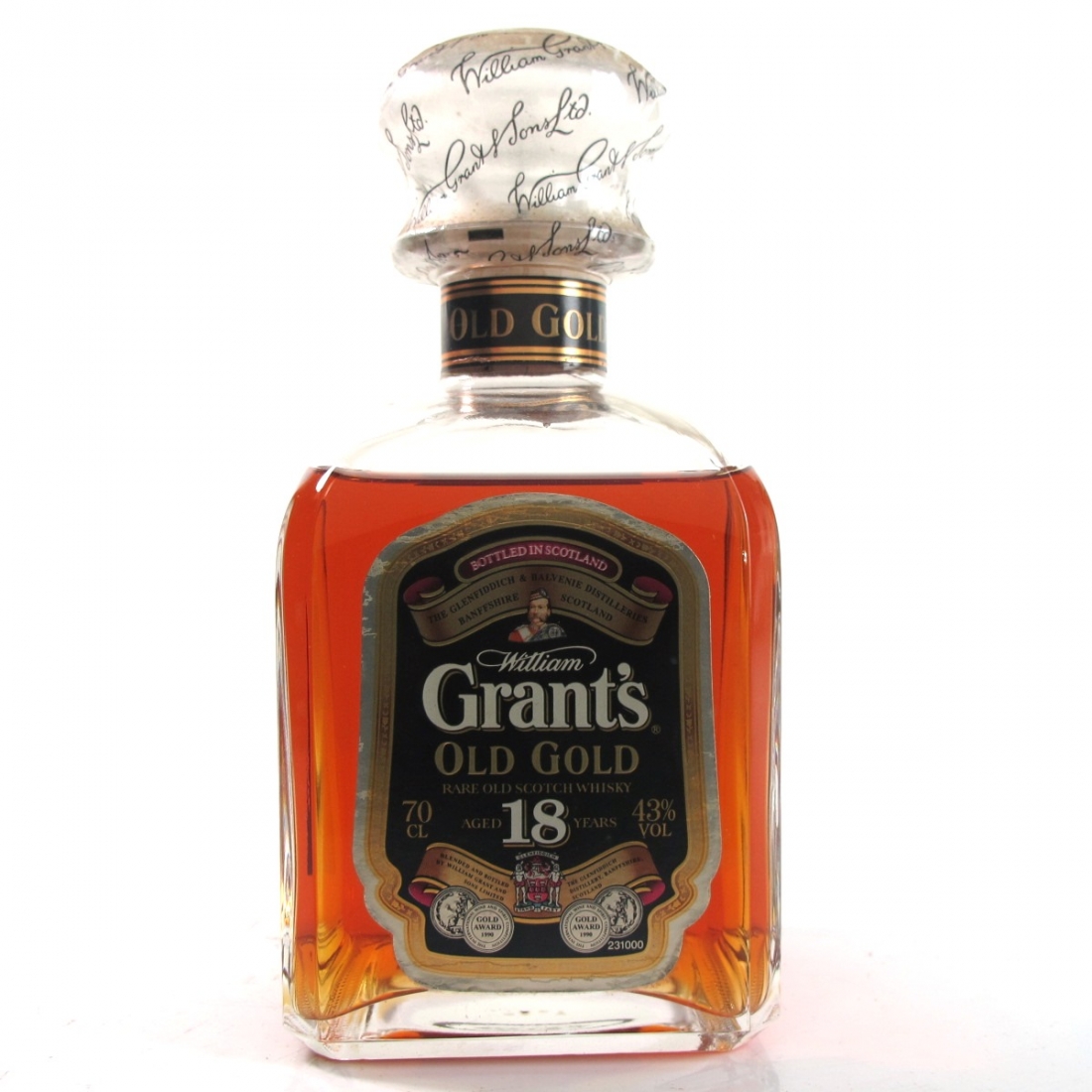 Grant's Old Gold 18 Year Old | Whisky Auctioneer