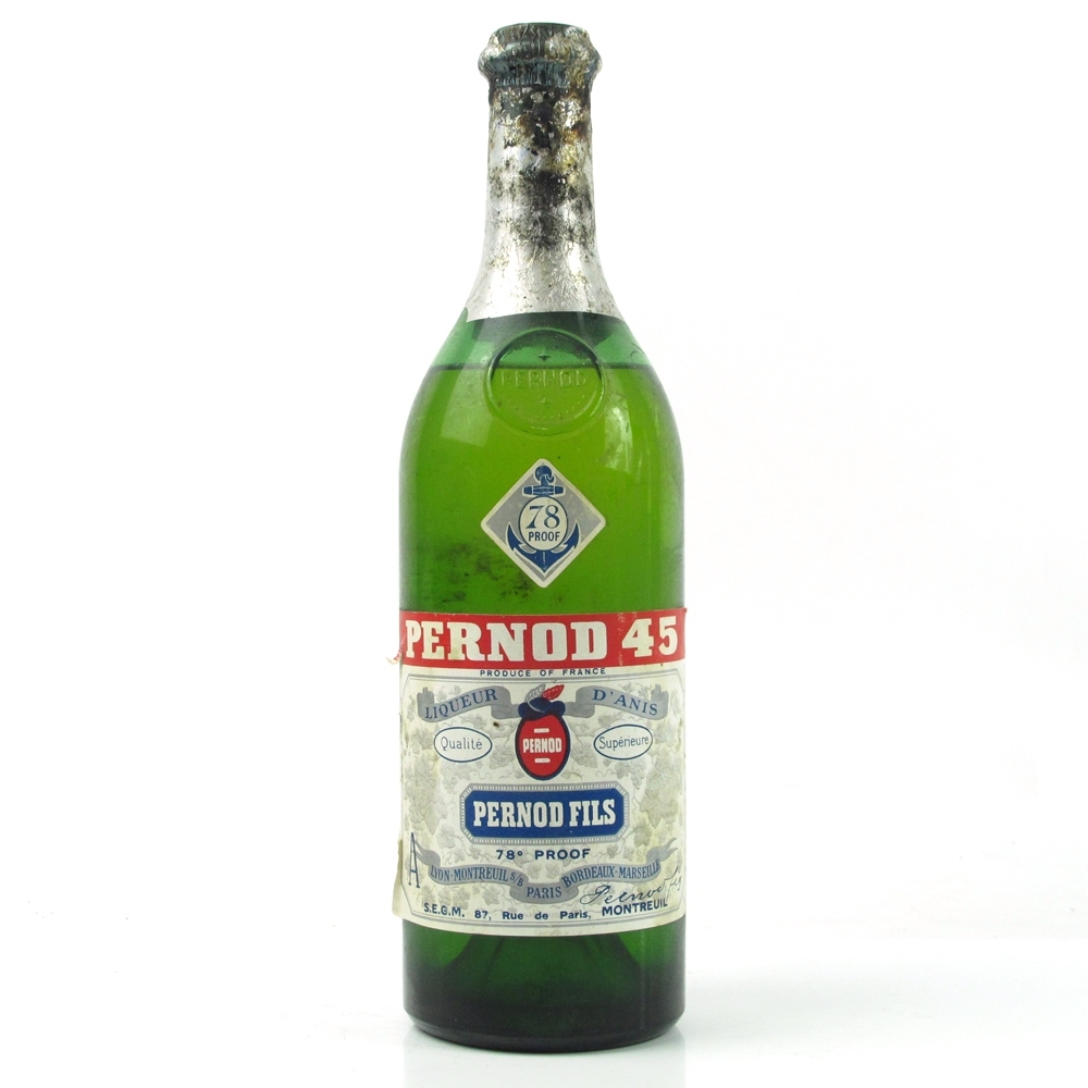 Pernod 45 Liqueur Circa 1960s | Whisky Auctioneer