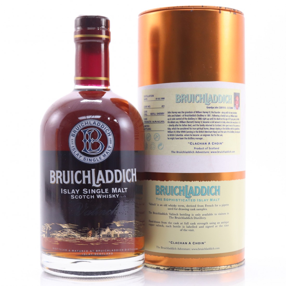 Bruichladdich 1990 Valinch 'The Valinch' | Whisky Auctioneer