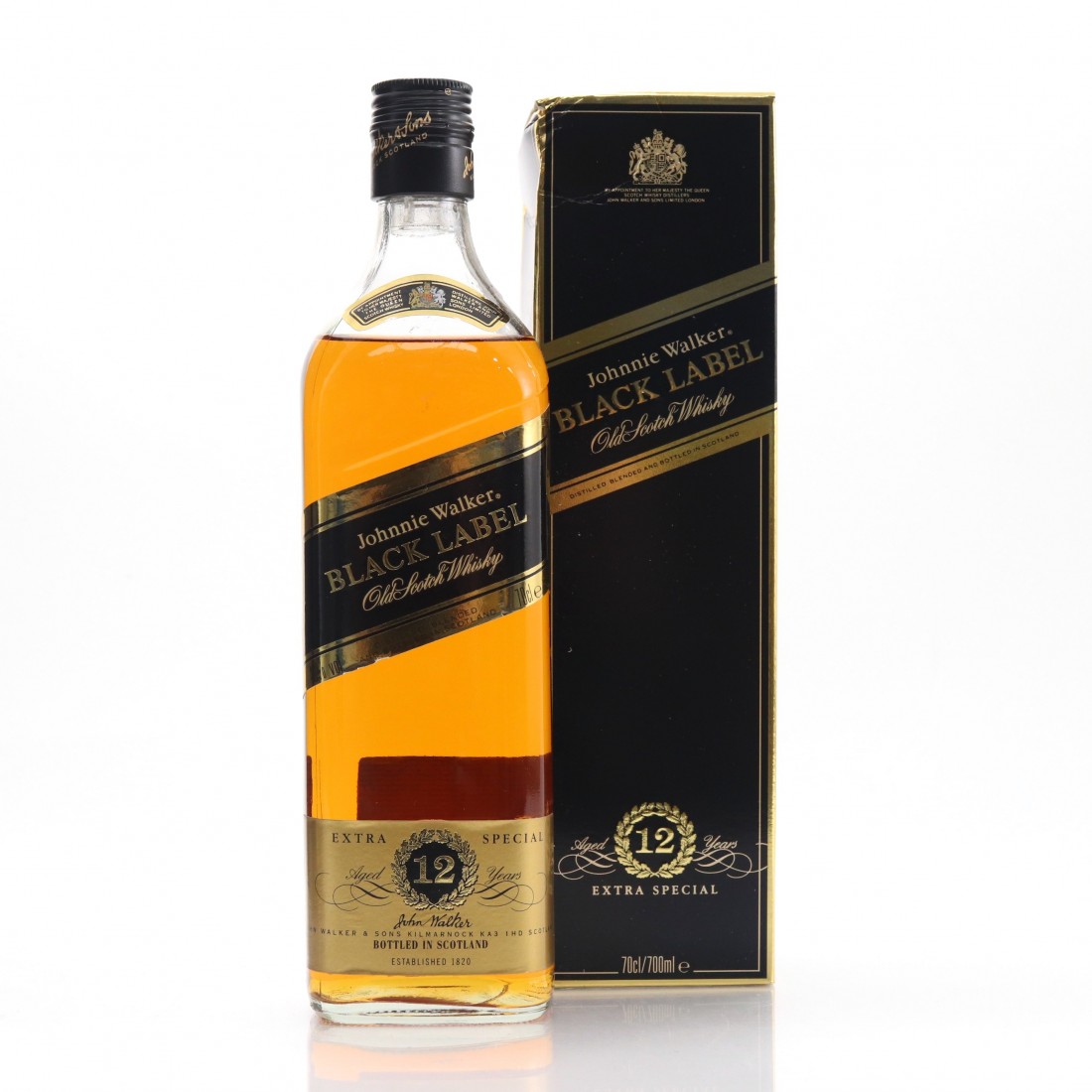 Johnnie Walker Black Label 12 Year Old | Whisky Auctioneer