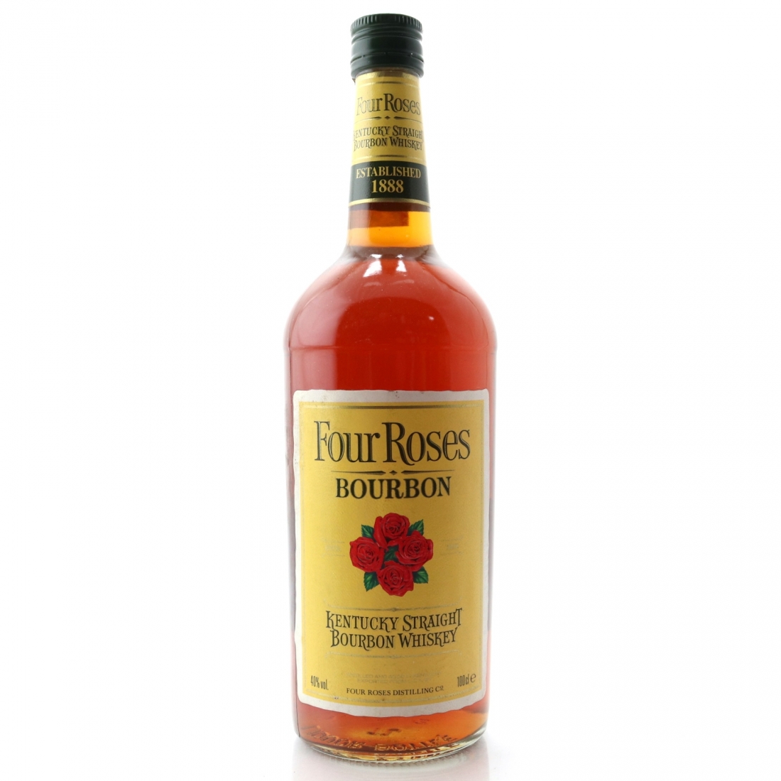 Four Roses Kentucky Straight Bourbon 1 Litre 1990s | Whisky Auctioneer