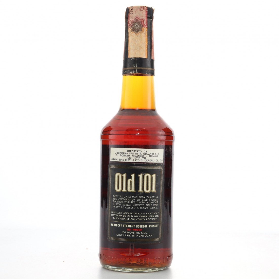 Old 101 Straight Bourbon Whiskey 1970s | Whisky Auctioneer