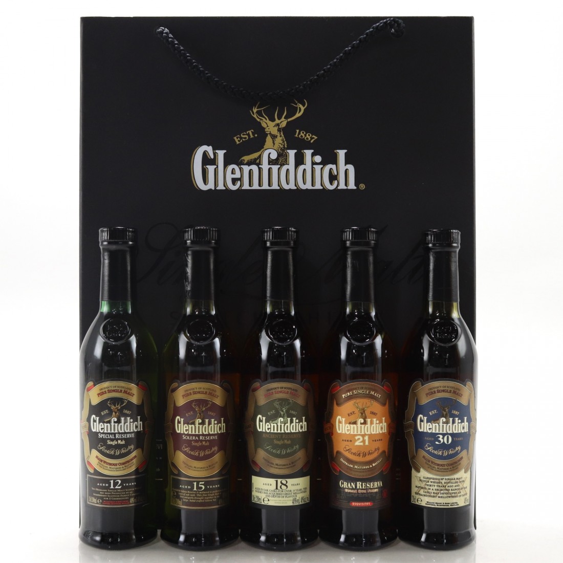 Glenfiddich Single Malt Collection 5 x 20cl | Whisky Auctioneer