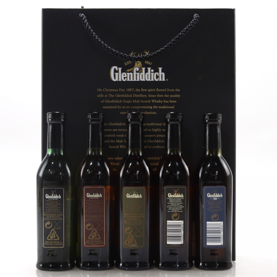 Glenfiddich Single Malt Collection 5 x 20cl | Whisky Auctioneer