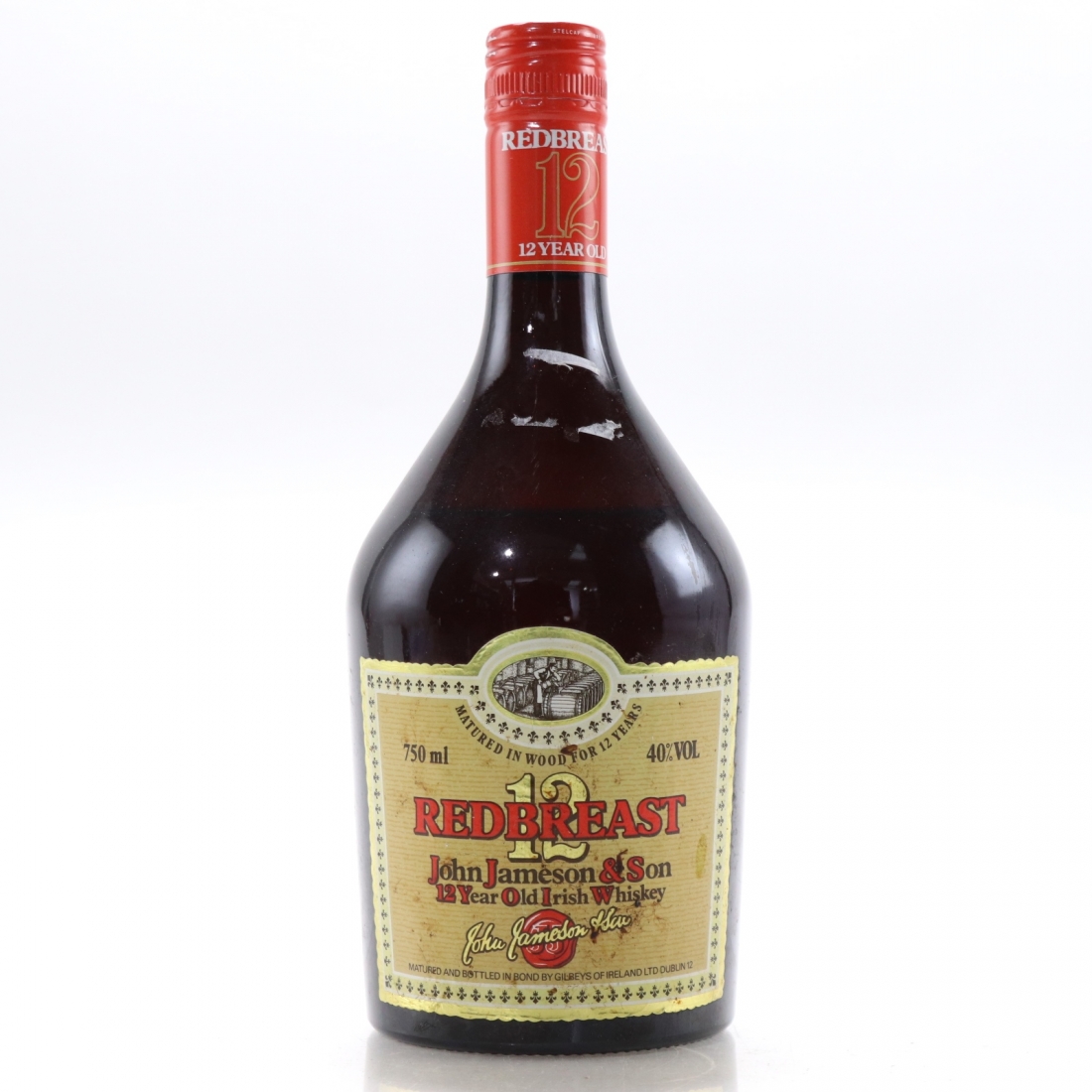 John Jameson & Son's Redbreast 12 Year Old 1980s / Gilbey's | Whisky ...