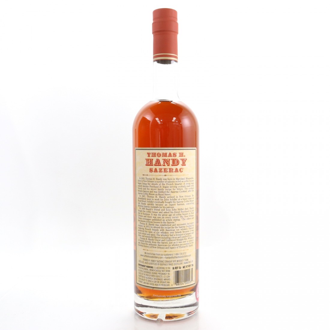 Thomas H Handy Sazerac Rye 2018 Release | Whisky Auctioneer
