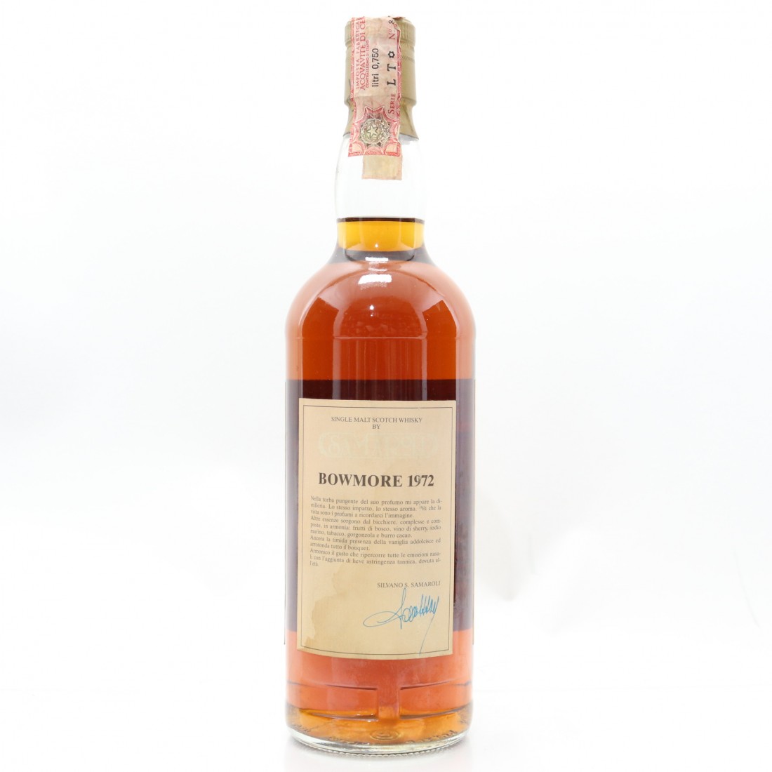 Bowmore 1972 Samaroli Sherry Wood / Flowers 1990 | Whisky Auctioneer