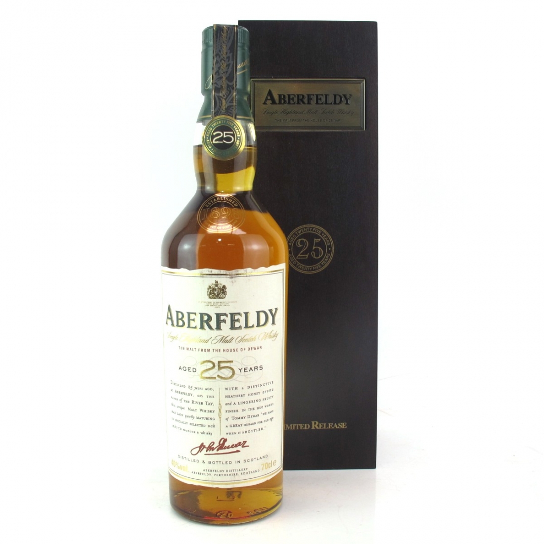 Aberfeldy 25 Year Old Limited Release | Whisky Auctioneer