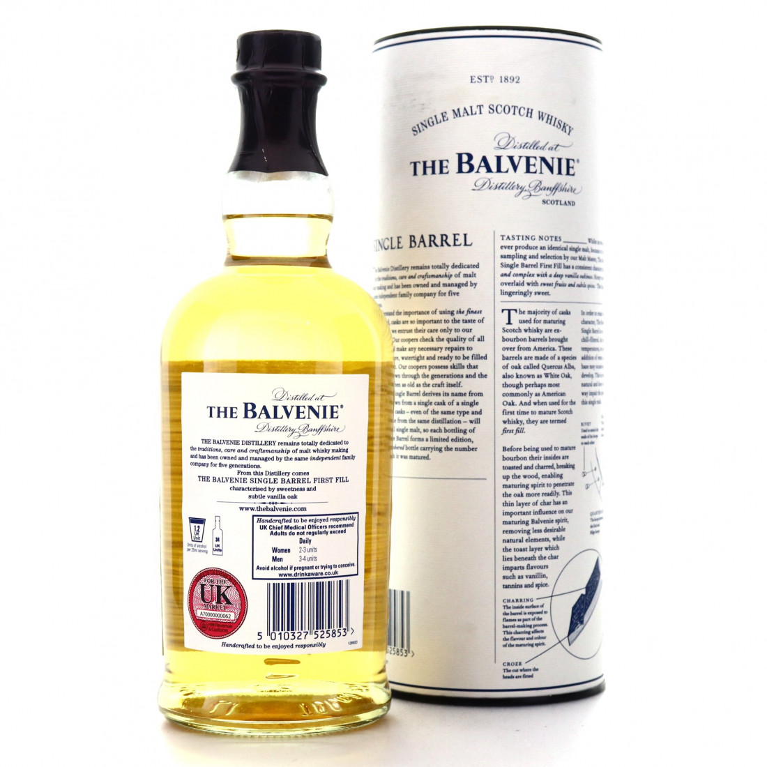 Balvenie 12 Year Old First Fill Single Barrel #2115 | Whisky Auctioneer