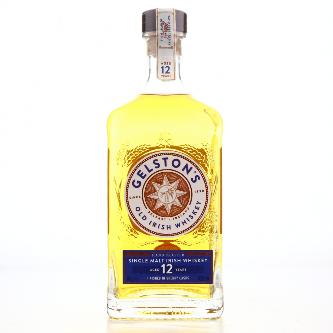 Gelston's 12 Year Old Irish Single Malt / Sherry Cask Finish | Whisky ...