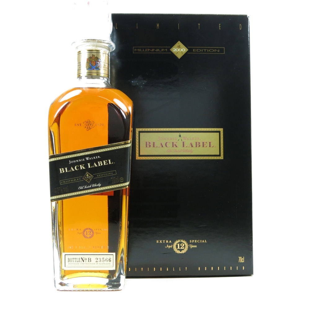 Johnnie Walker Black Label Millennium Edition | Whisky Auctioneer