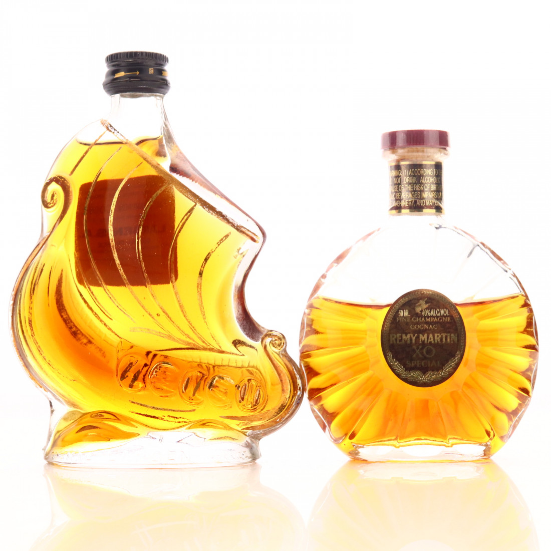 Cognac Miniatures x 2 | Whisky Auctioneer