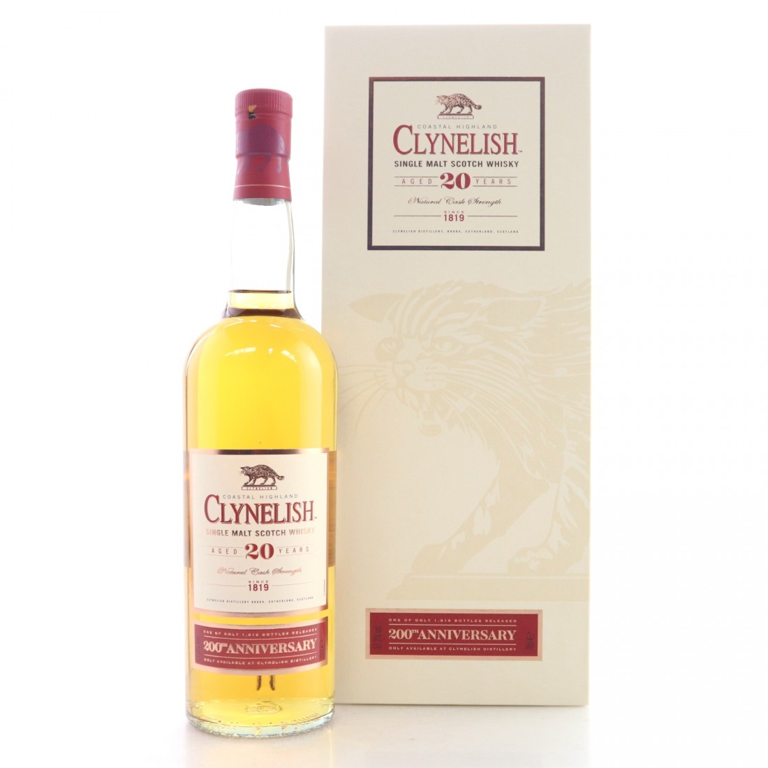 Clynelish 20 Year Old Distillery Exclusive / 200th Anniversary | Whisky ...