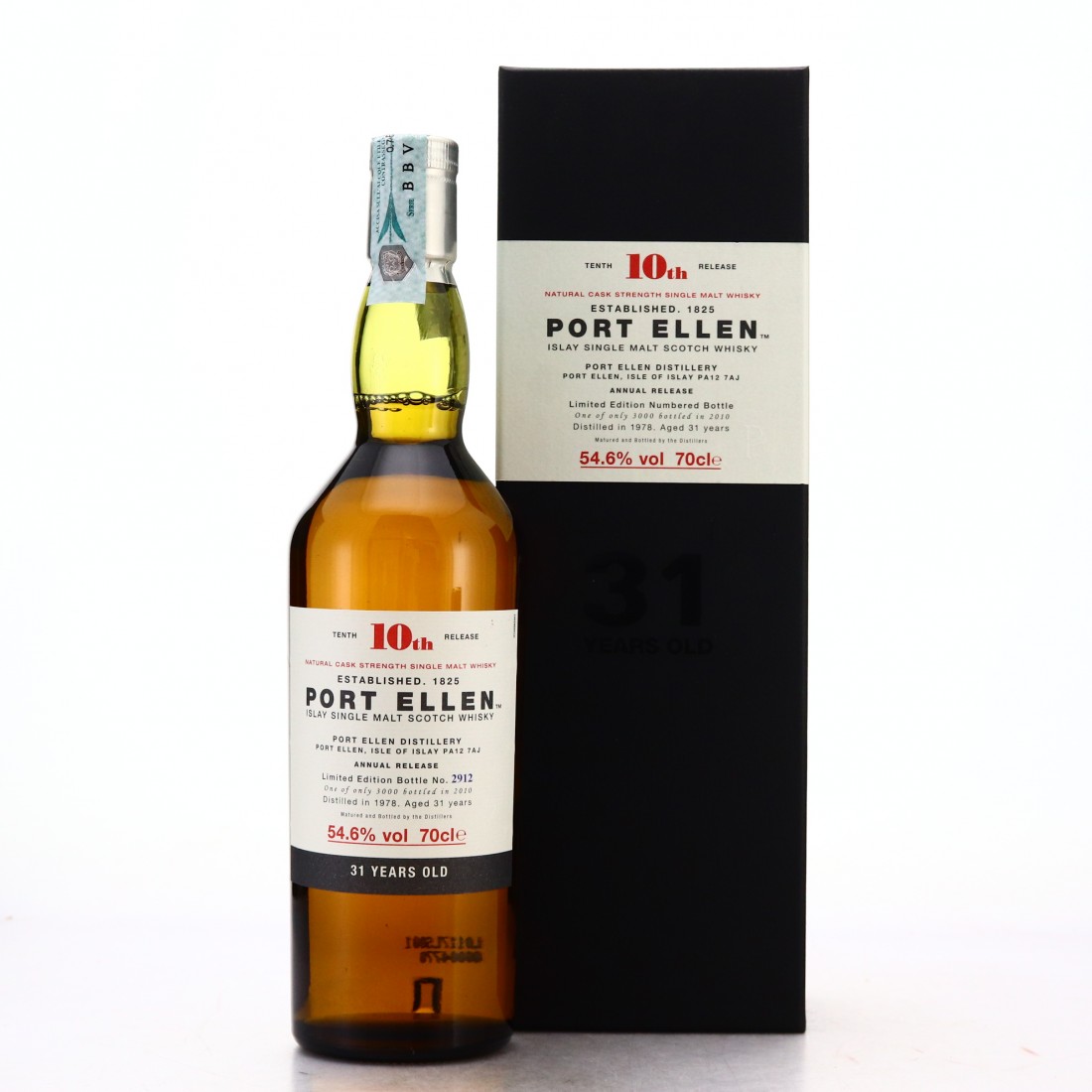 Port Ellen 1978 31 Year Old 10th Release | Whisky Auctioneer