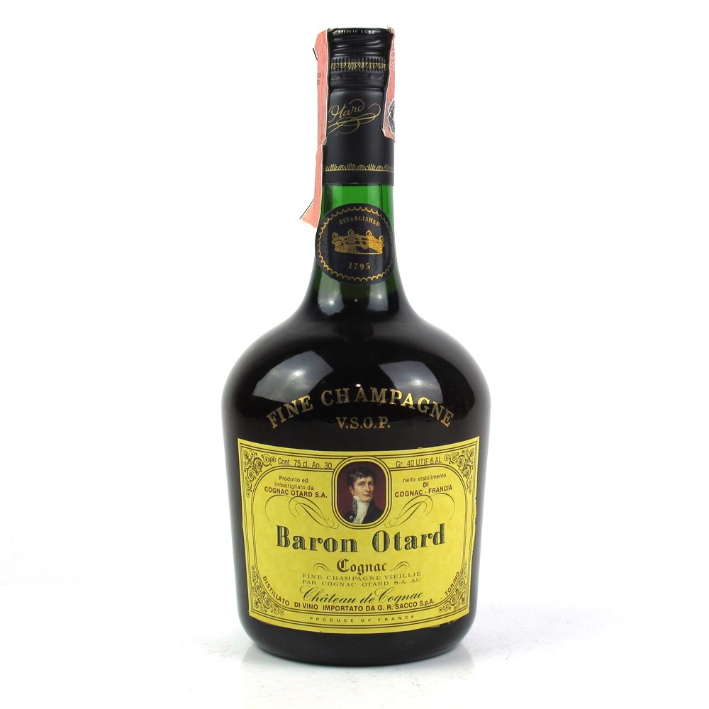 Baron Otard VSOP Champagne Cognac 1980s | Whisky Auctioneer